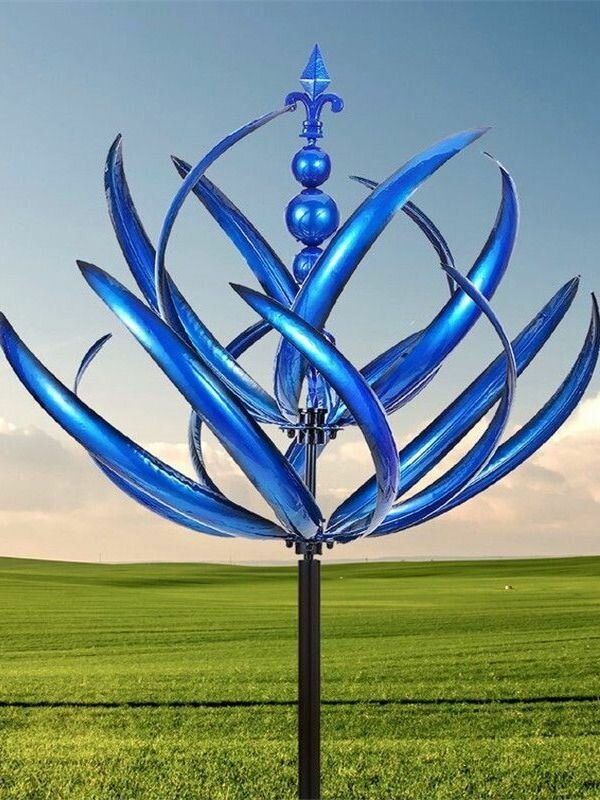 Флюгер-ветряк "Хало" для сада и дачи (античный дизайн, устойчивость к погодным условиям)