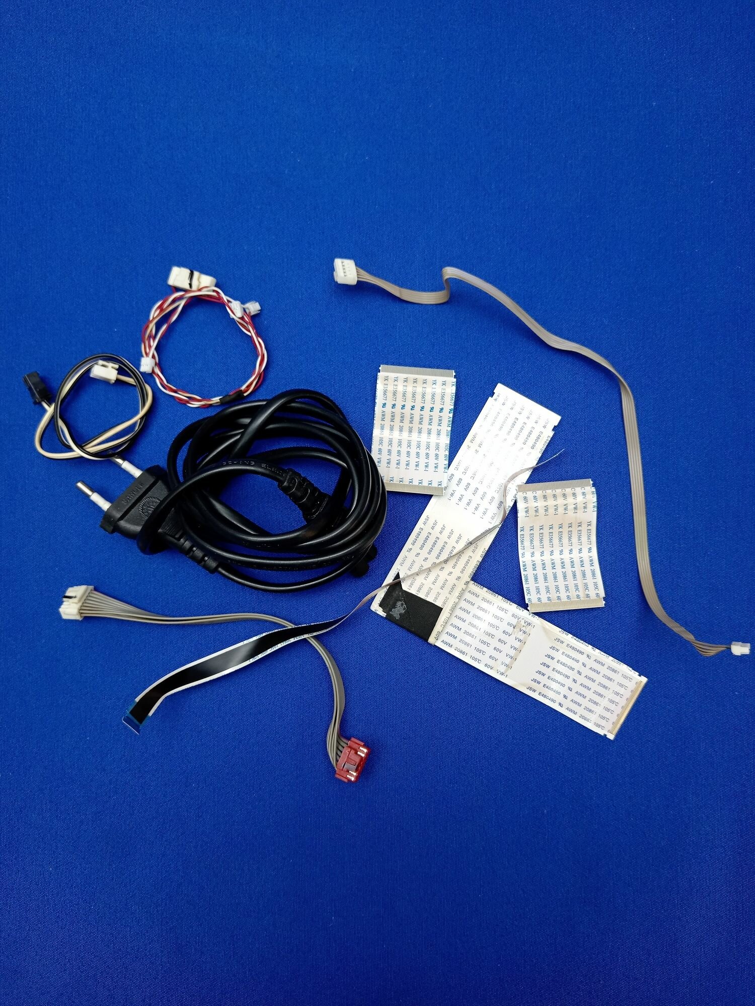 LVDS + 2 Шлейфа T-con + Кабель питания 2pin Комплект для T49Fsl6010 Lcd Телевизор LVDS Кабель арт. 13654