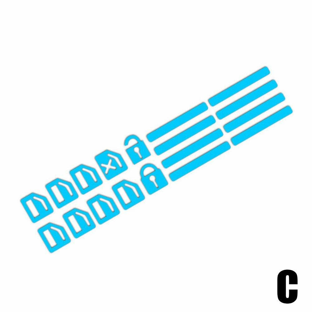 Светящаяся наклейка на окно автомобиля, Кнопка выключателя подъема, Водонепроницаемый и износостойкий