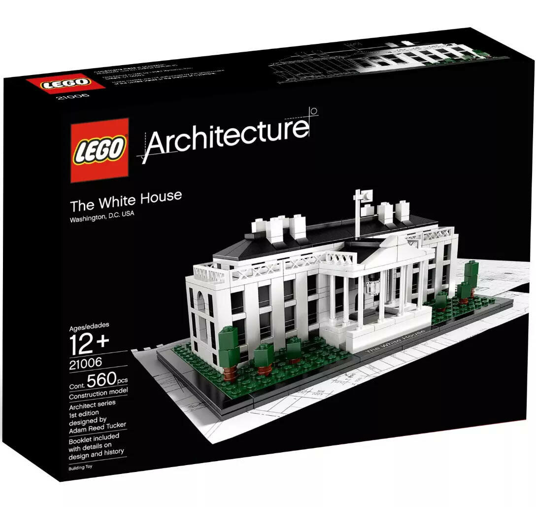 Конструктор LEGO Architecture 21006 Белый дом