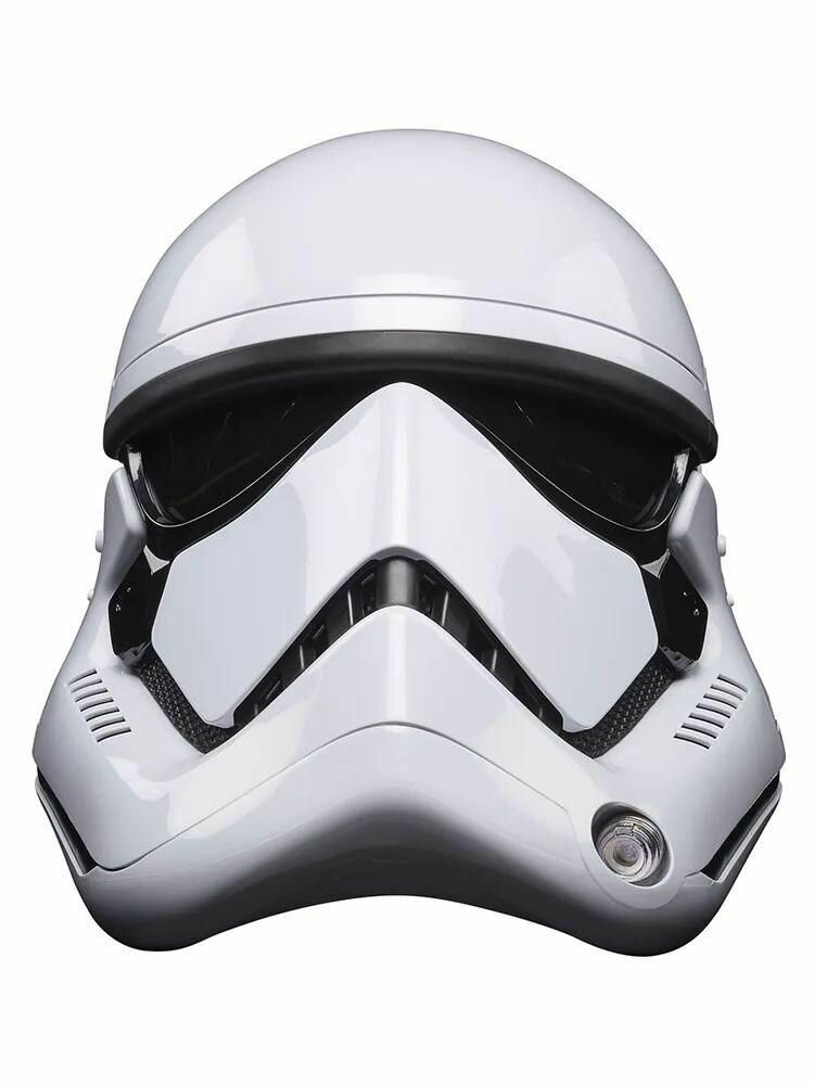 Усовершенствованный электронный шлем штурмовика первого порядка из черной серии "Звездных войн"