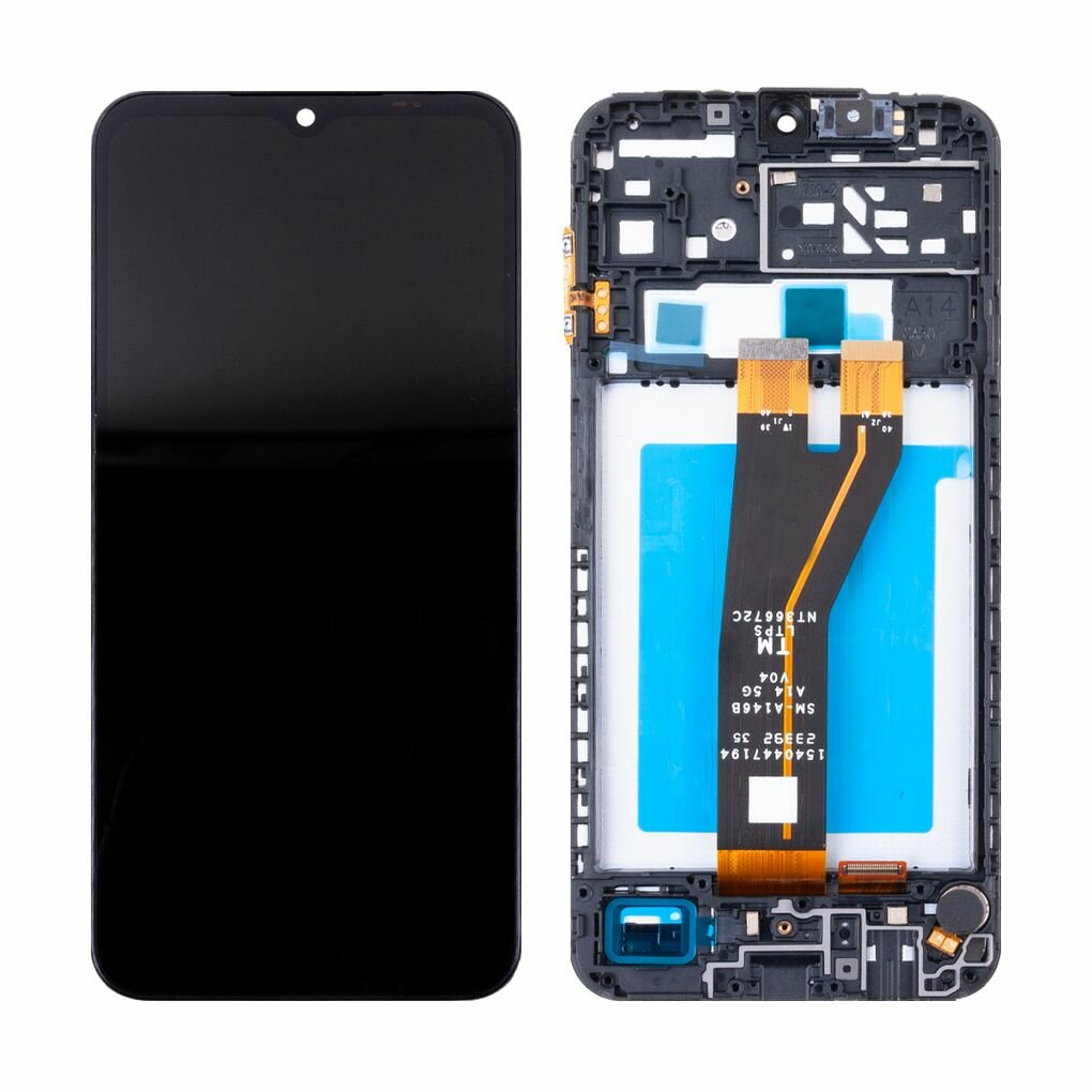Дисплей для Samsung A146B (A14 5G) модуль Черный - OR Ref. (SP)