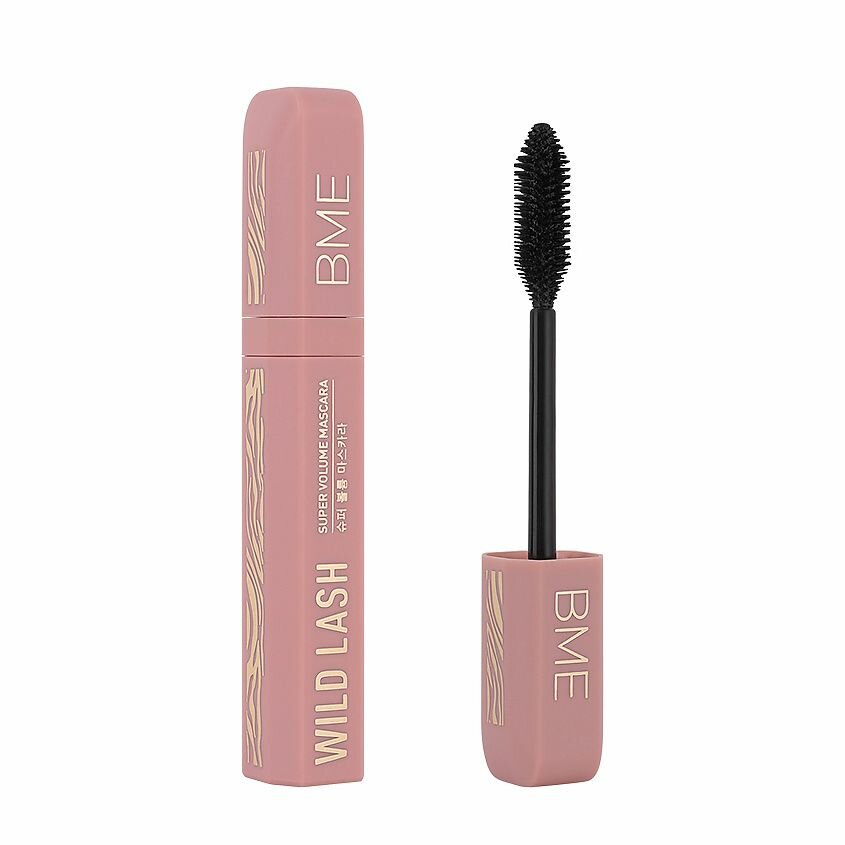 BME Тушь для ресниц супер объем Wild Lash Super Volume Mascara, Obsidian, 8 г