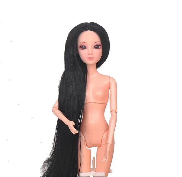 Реалистичная 3d-голова для глаз 1/6 BJD, самодельная голова, акриловые глаза, голова, шарниры, тело, кукла, игрушки для девочки, подарок для куклы