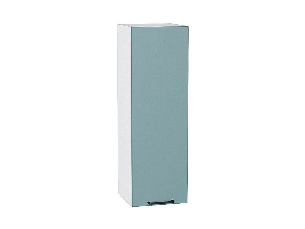 VVT Шкаф верхний с 1-ой дверцей Флэт Белый, Grey-green In 2S, 920, 300 В*Ш*Г 920*300*318, фасад ЛДСП Grey-green In 2S, корпус Белый Grey-green In 2S