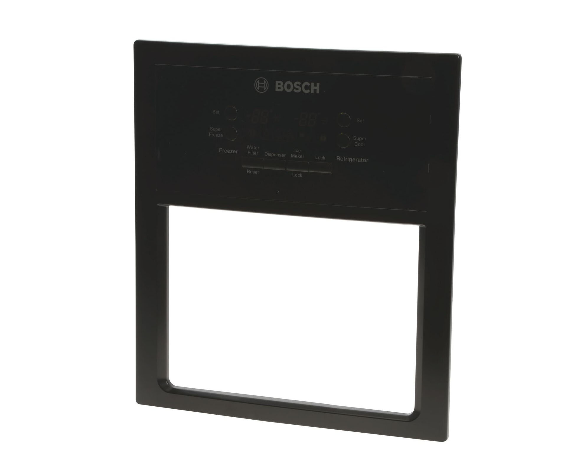 Консоль управления Bosch 662042, для холодильников, пластик, черная