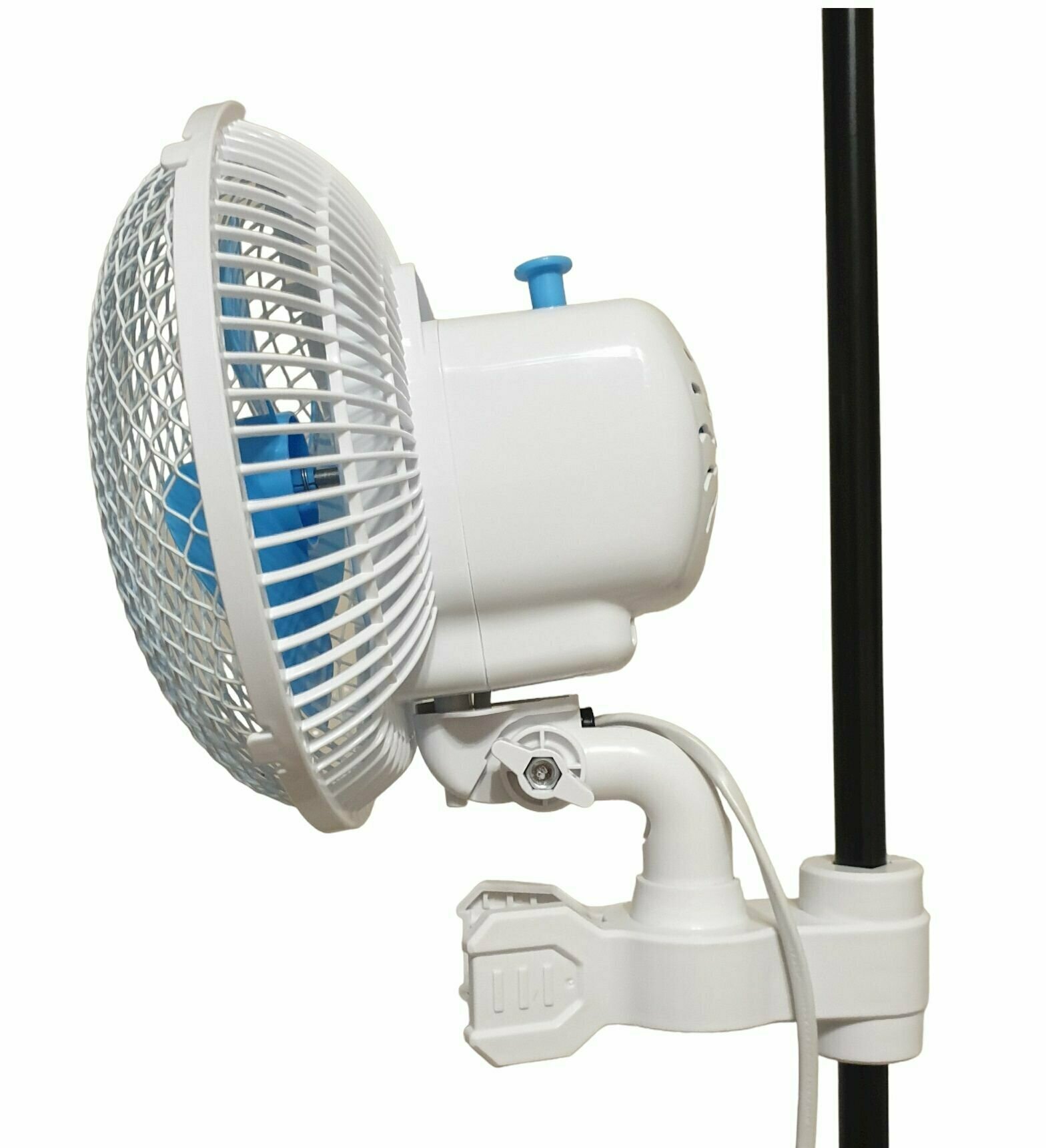 Вентилятор обдува растений Grip Clip Fan 16 см, вентилятор на прищепке для гроутента, гроубокса.