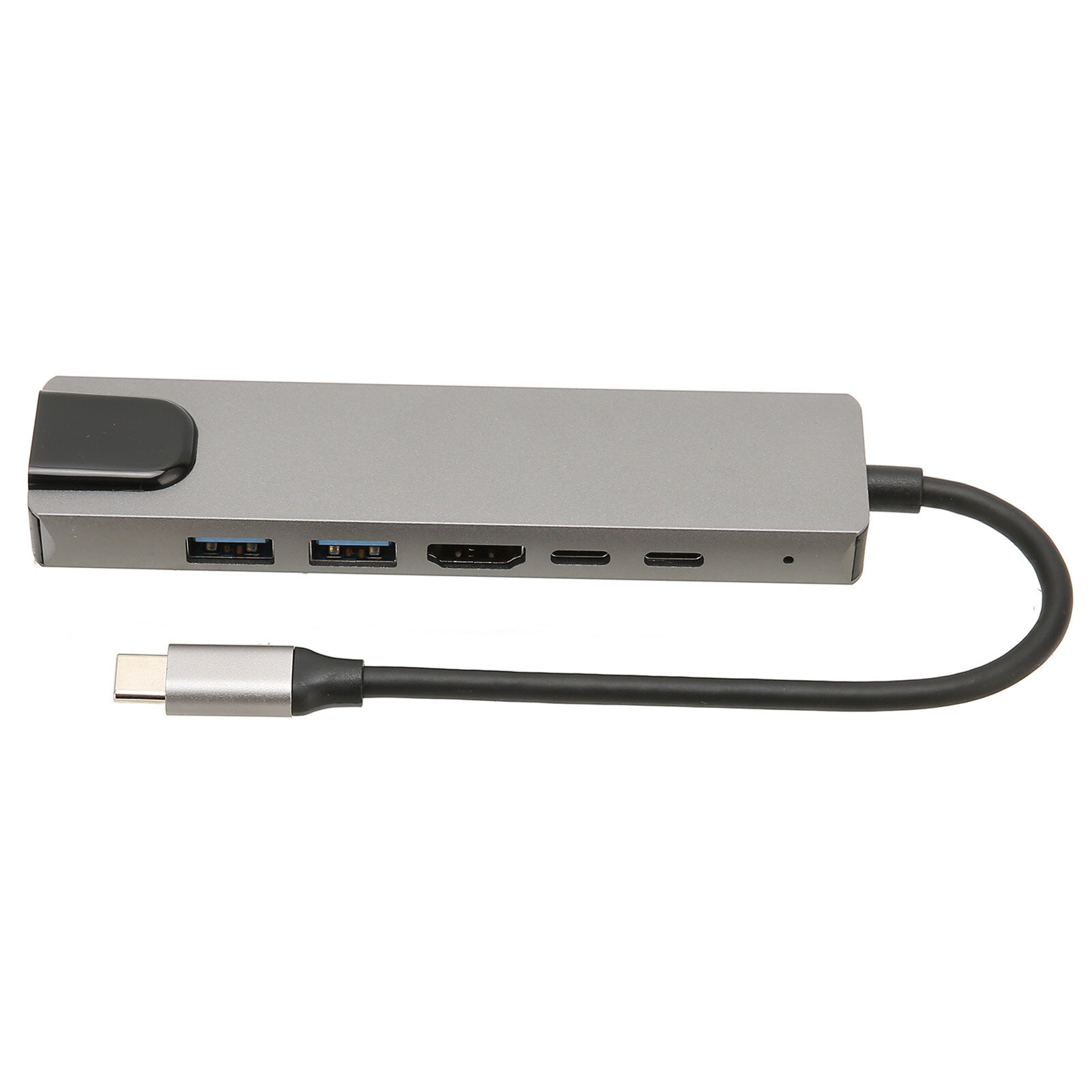 Type C в HDMI хаб 6 в 1 4K HD Мультимедийный Интерфейс 87W Питание Ethernet USB C USB Порт USB C Ethernet Хаб