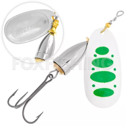 Блесна вращающиеся Chimera SRV 2500 №4 10гр. SLGE