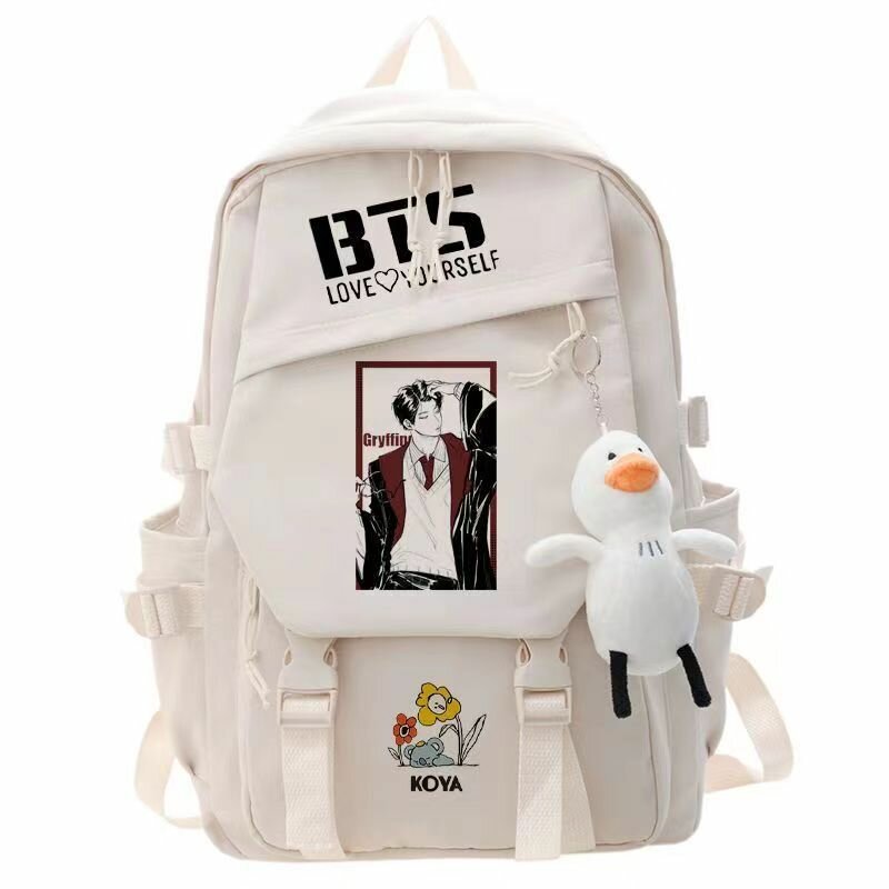 (Hot)BTS школьные рюкзаки Backpack
