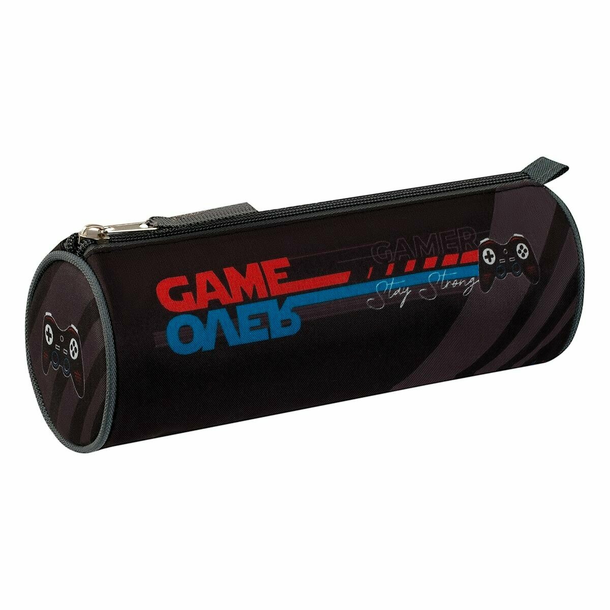 Пенал-тубус ArtSpace "The game is over", 210х80мм, полиэстер (Sch_65184)