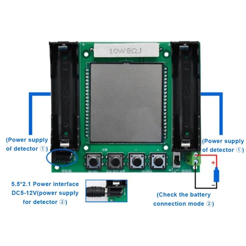 Тестер емкости литиевых батарей 18650 SHANGSIMOUDLECX XH-M239