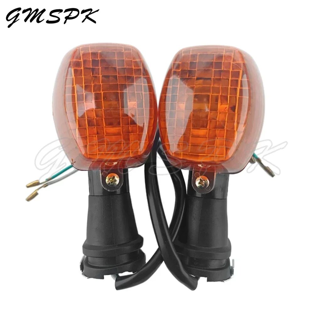 Передний указатель поворота, индикаторная лампа, подходит для мотоцикла KAWASAKI ZZR600 ZXR250 ZXR400 ZXR 750/R KLE 250/400/500 ZRX1200S Amber