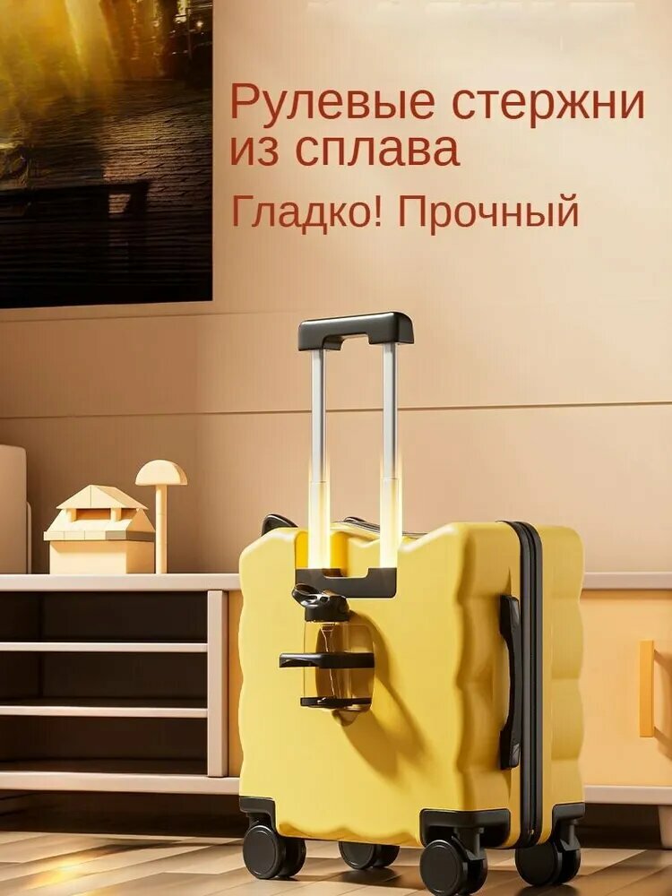 Чемодан , ручная кладь, 42х46х24 см — фото 1