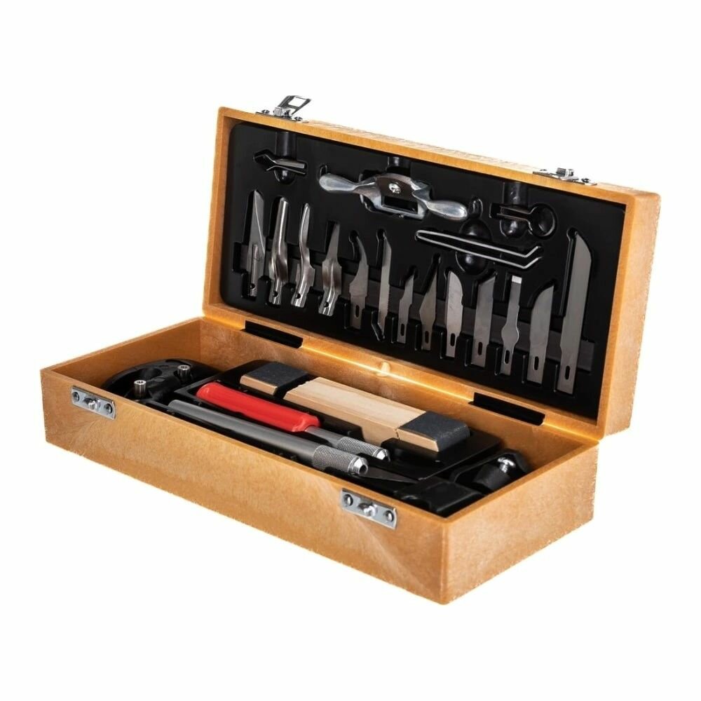 Набор резцов по дереву 23 шт