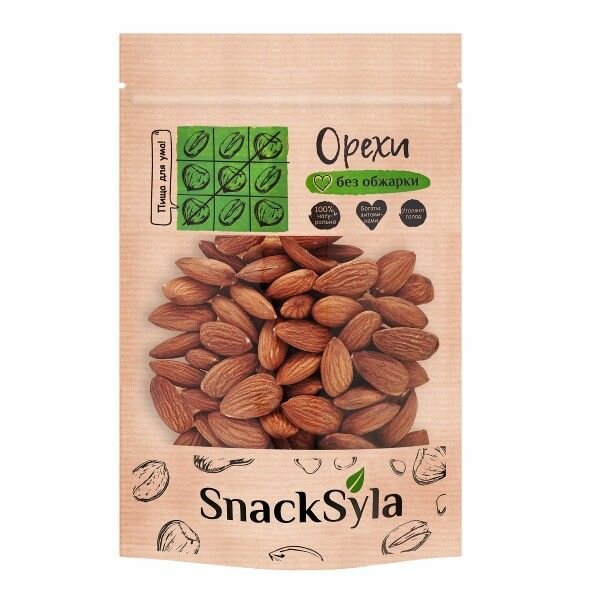 Миндаль Snacksyla Здоровый перекус 3шт по 50г