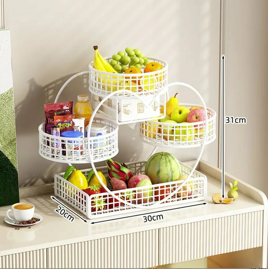 Фруктовница, диаметр 31 см, 4 штФруктовница, диаметр 31 см, 4 шт