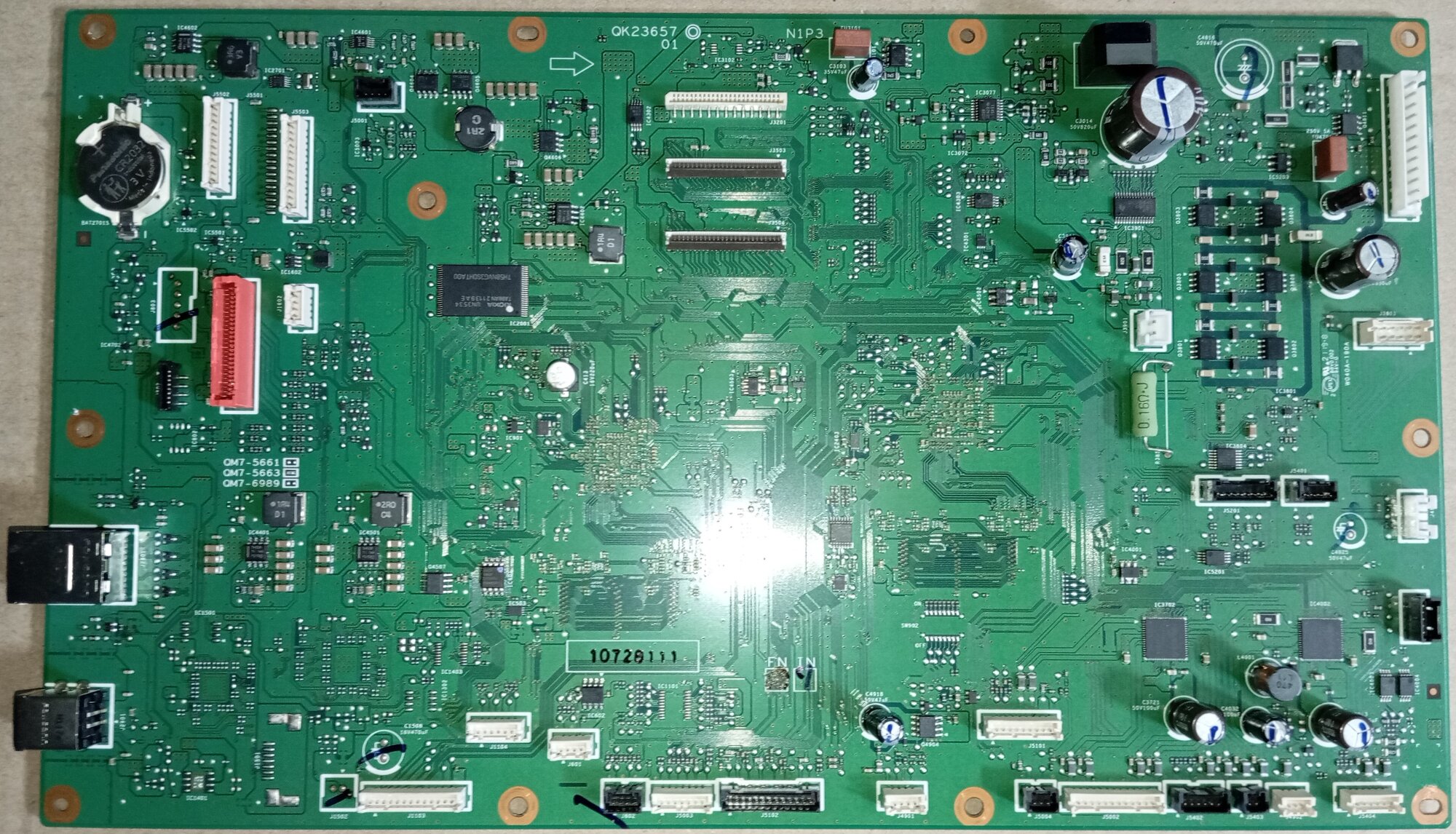 QM7-5663 (QK23657) CANON TM-200 MainBoard Главная плата для плоттера CANON TM-200