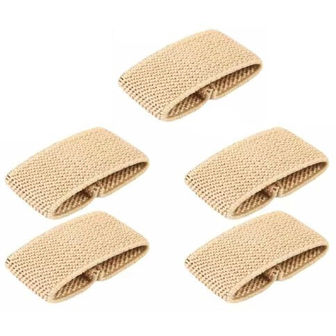 Тренчик (шлёвка), 35-40 мм, 5 шт, цвет хаки, ткань нейлон, тренчик для ремня