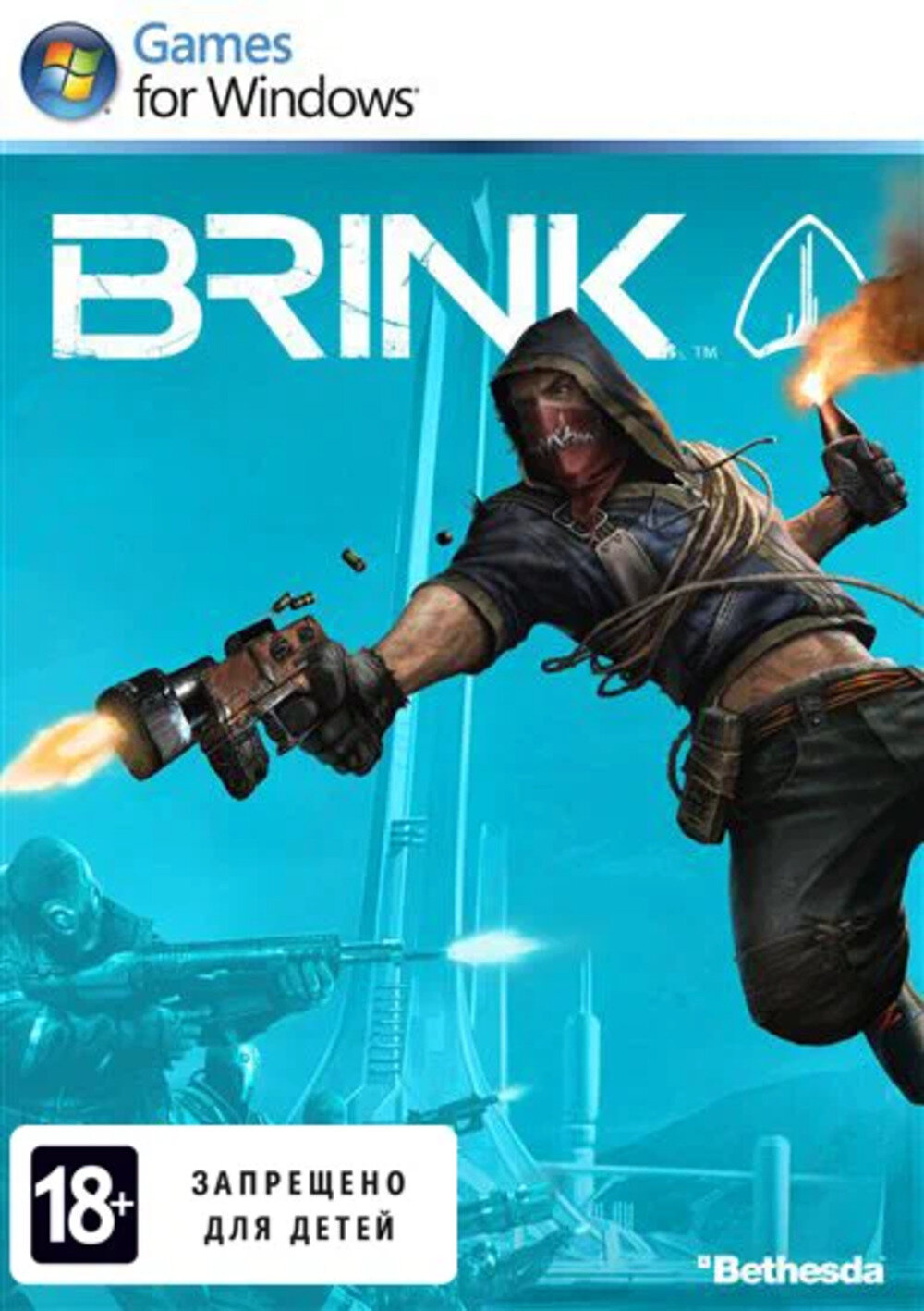 Игра для компьютера: Brink (DVD-box) c альбомом иллюстраций Лицензионный диск