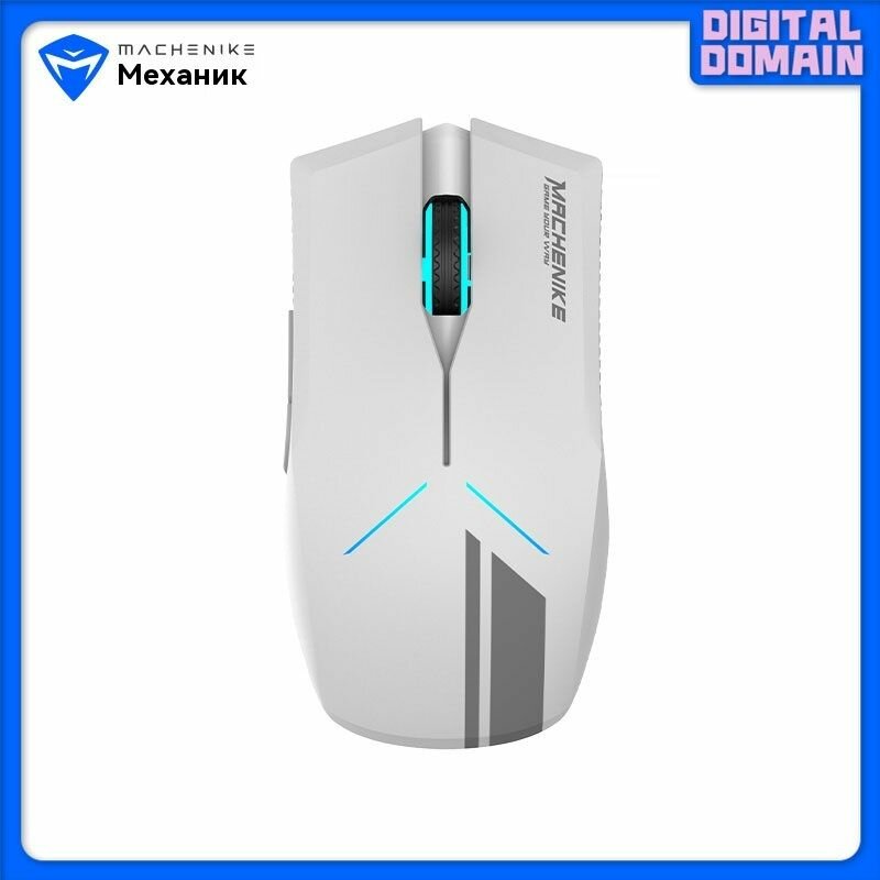 Игровая мышь, MachenikeM721,10000dpi, Двойной режим проводной/беспроводной связи, RGB