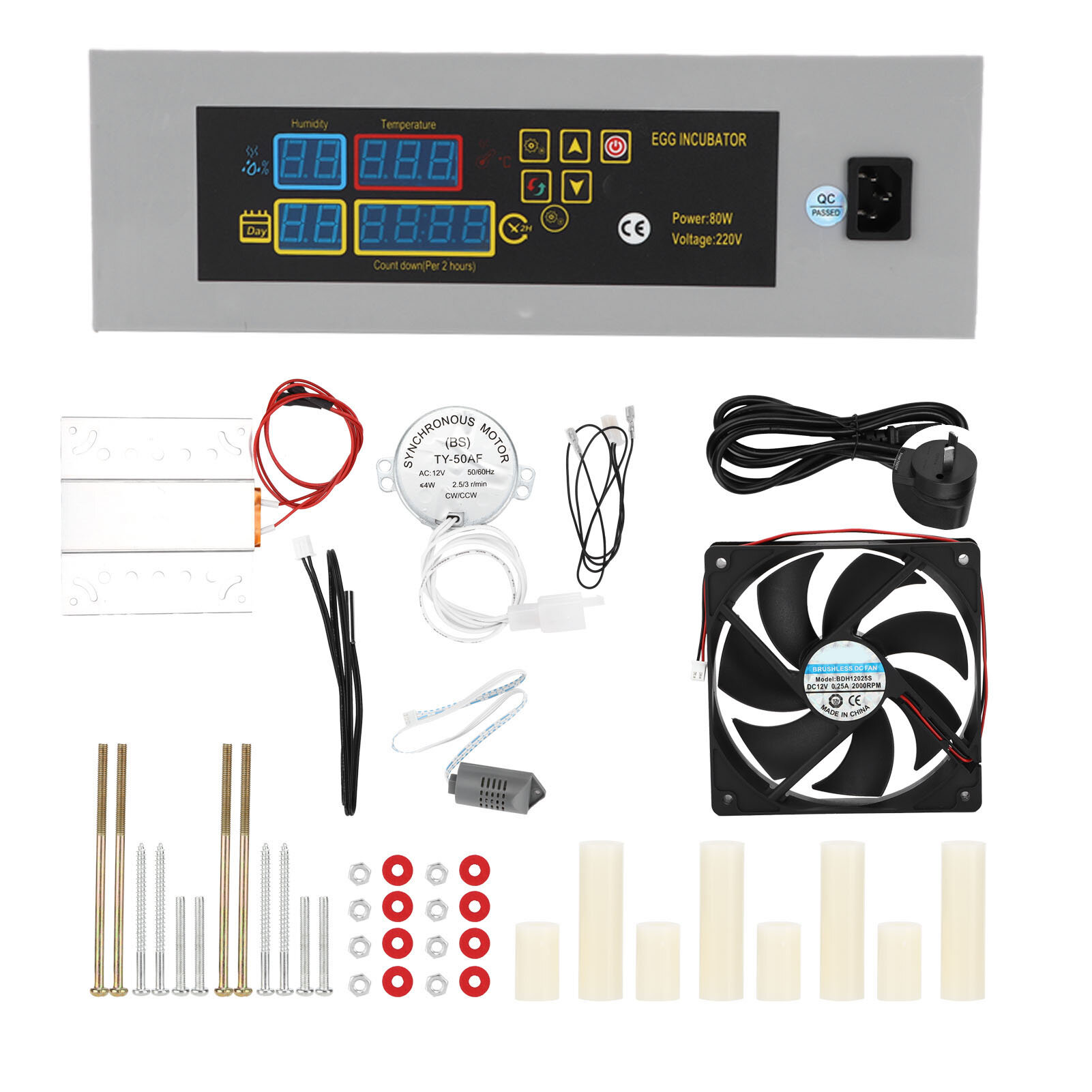 Инкубатор для яиц, автоматический инкубатор, сделай сам, машина для инкубации птицы, куриные, утиные яйца, 220 В, вилка AU