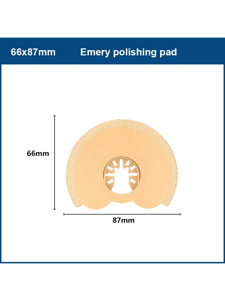 Насадка для реноватора алмазная, 66x87мм