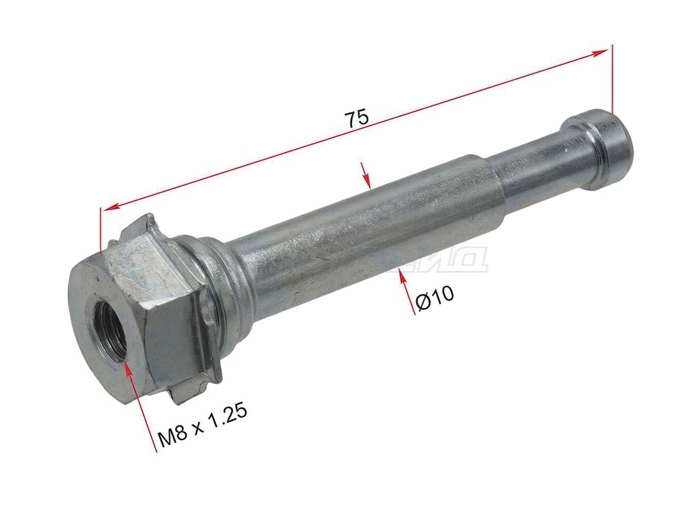 Направляющая тормозного суппорта заднего нижняя для Ниссан Лиф, Кашкай, ИксТрейл, Рено Колеос арт ST920011 SAT