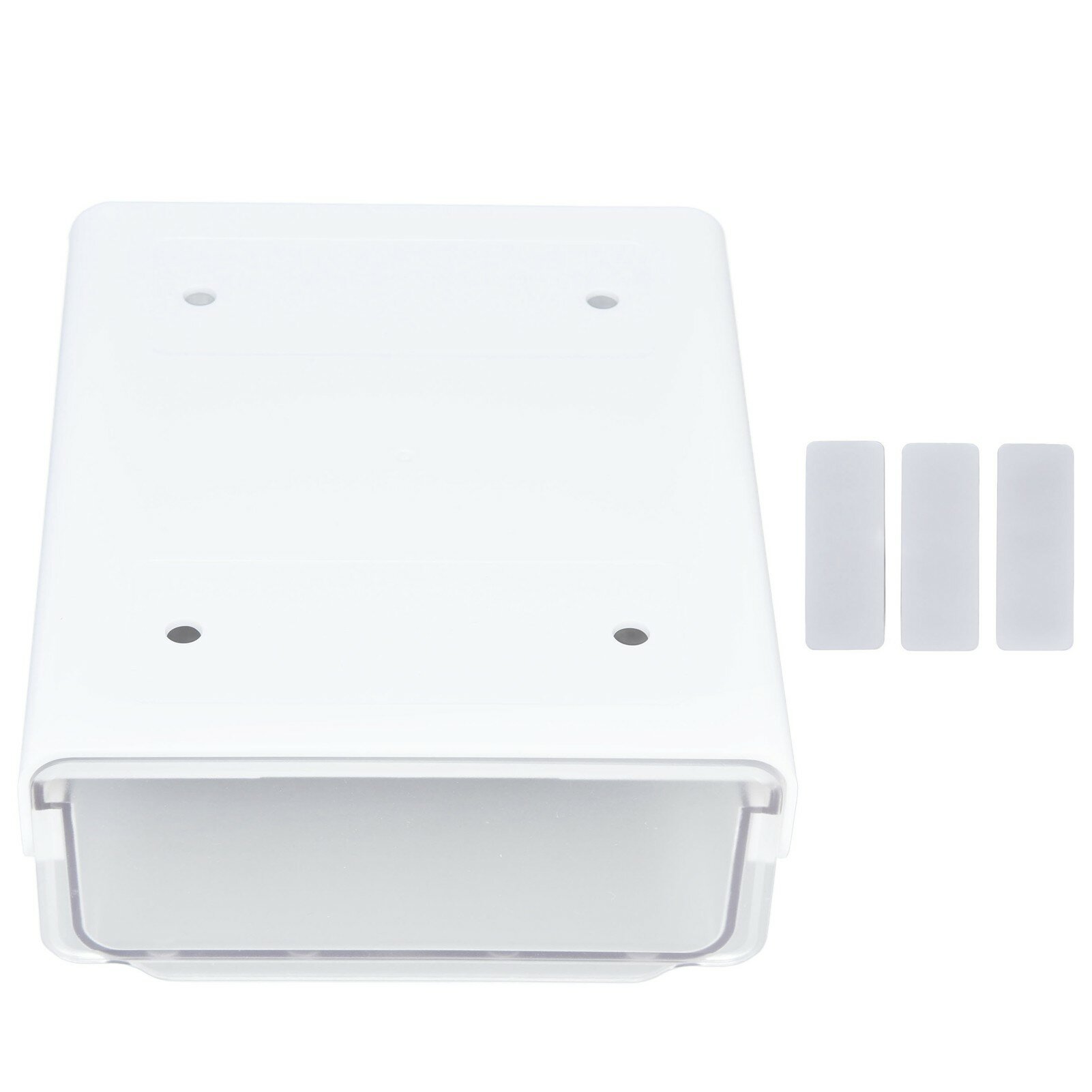 Акриловые ящики хранения скрытого акрилового держателя хранения ящиков с 3 пастами для домашних офисов