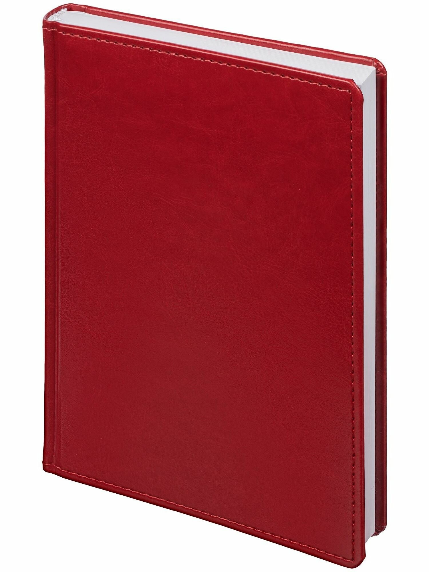 Ежедневник недатированный, планер учителя А5, твердая обложка, подарочный, для записей, красный