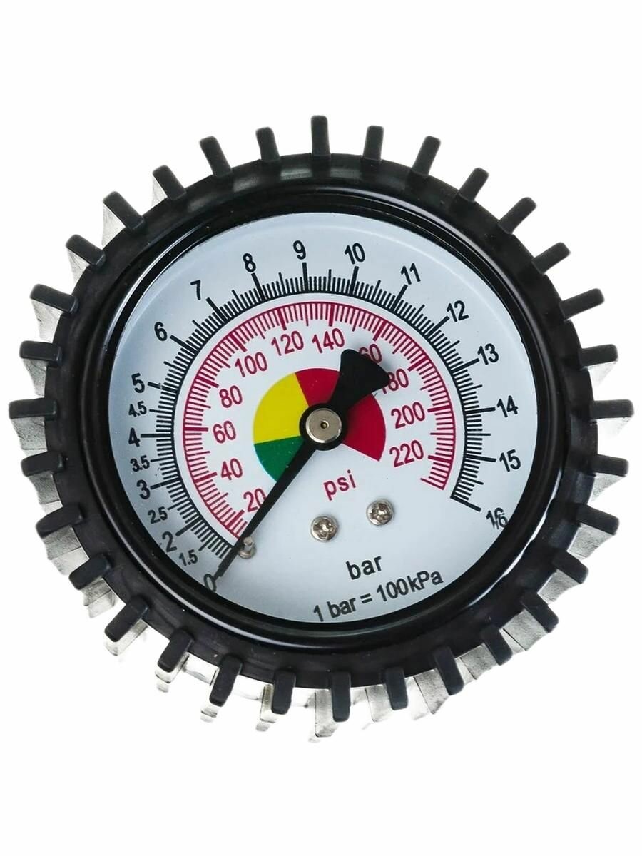 Манометр для компрессора 13 мм (1/4"), норм, TCP-287M-KZ