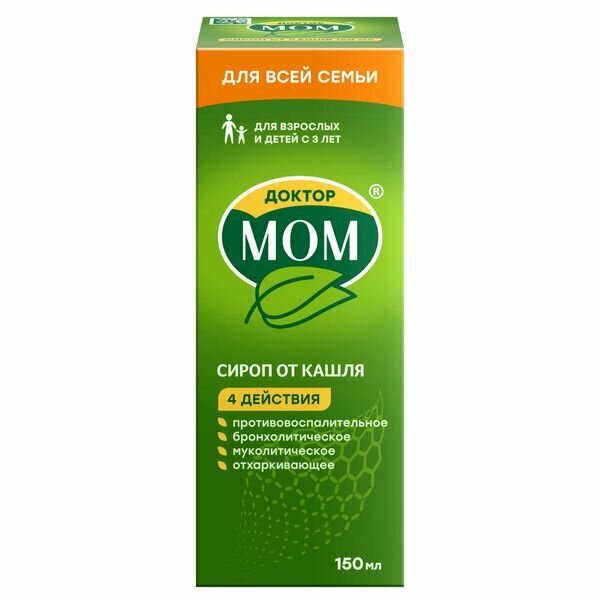 Доктор Мом сироп 150мл