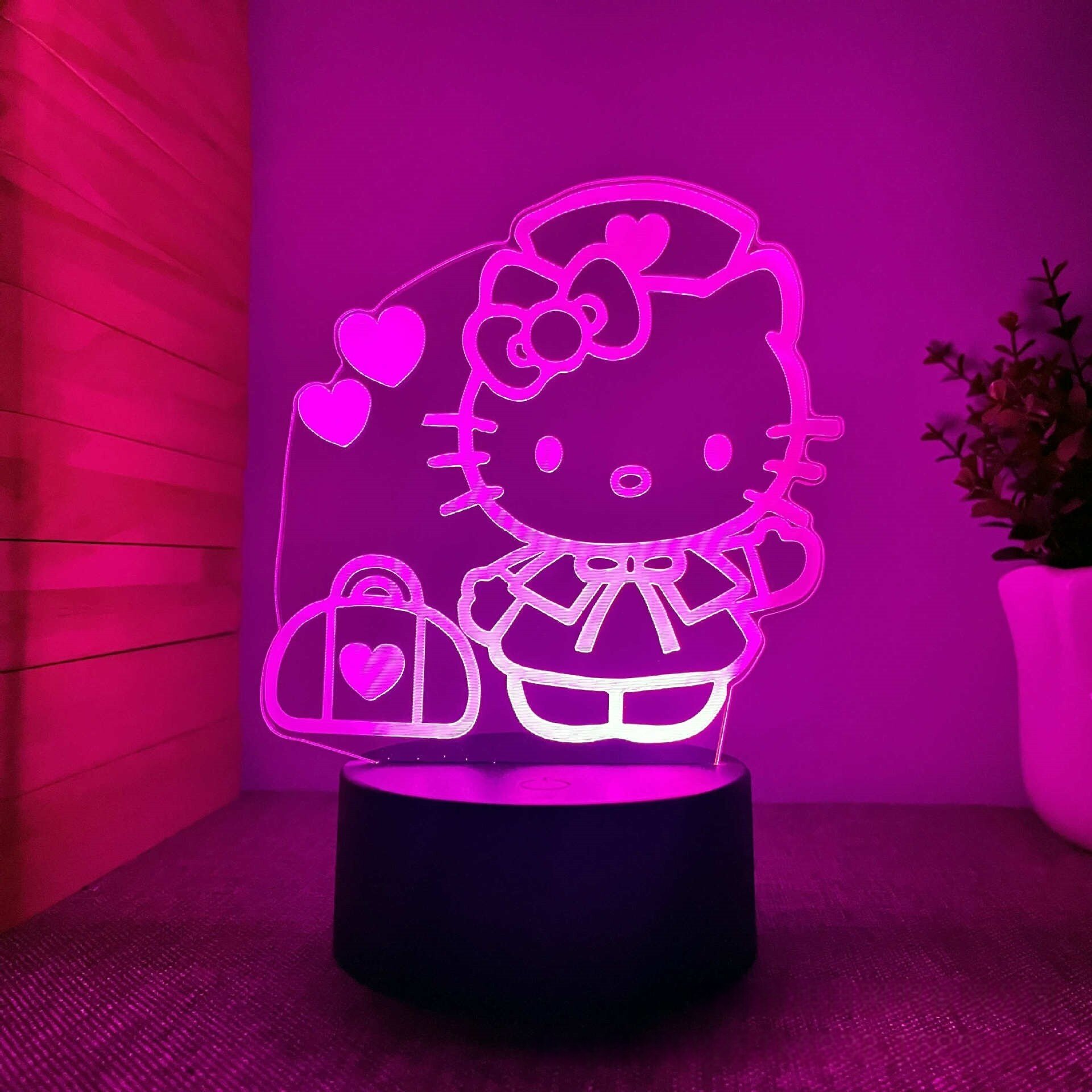 Ночник подарок Китти HelloKitty