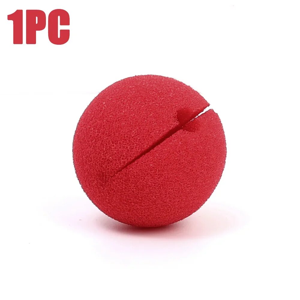 Красные клоуны носы из пенопласта 1PC