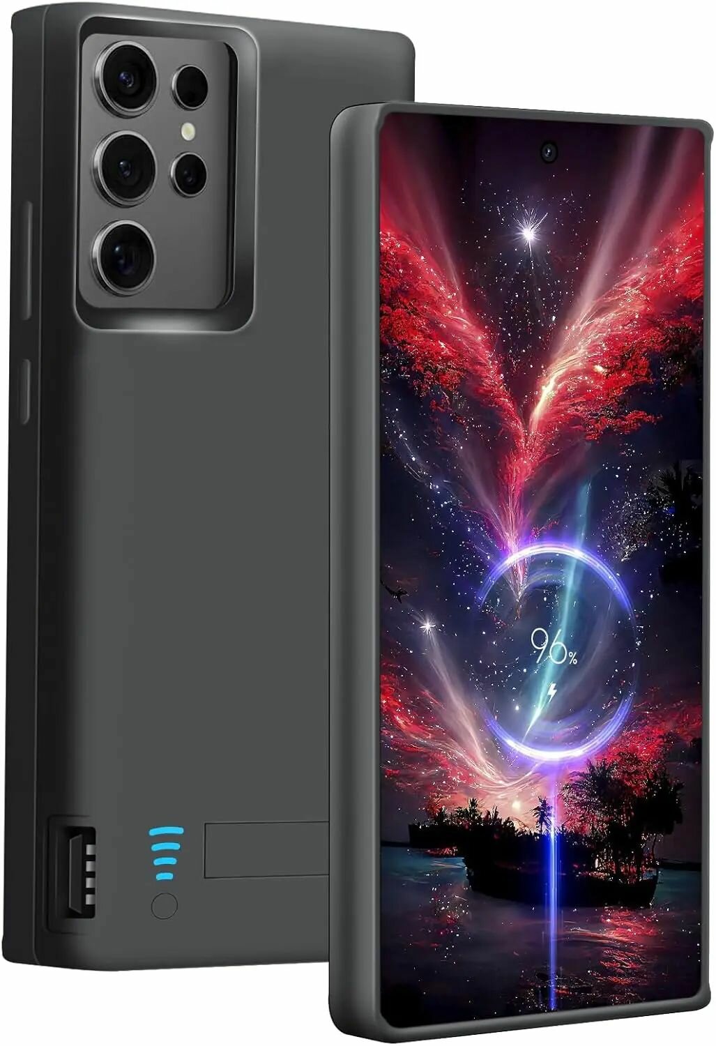 Чехол-аккумулятор для Samsung Galaxy S24 Ultra Внешний аккумулятор Power bank , Fraternize 5000мАч-ROMIKY