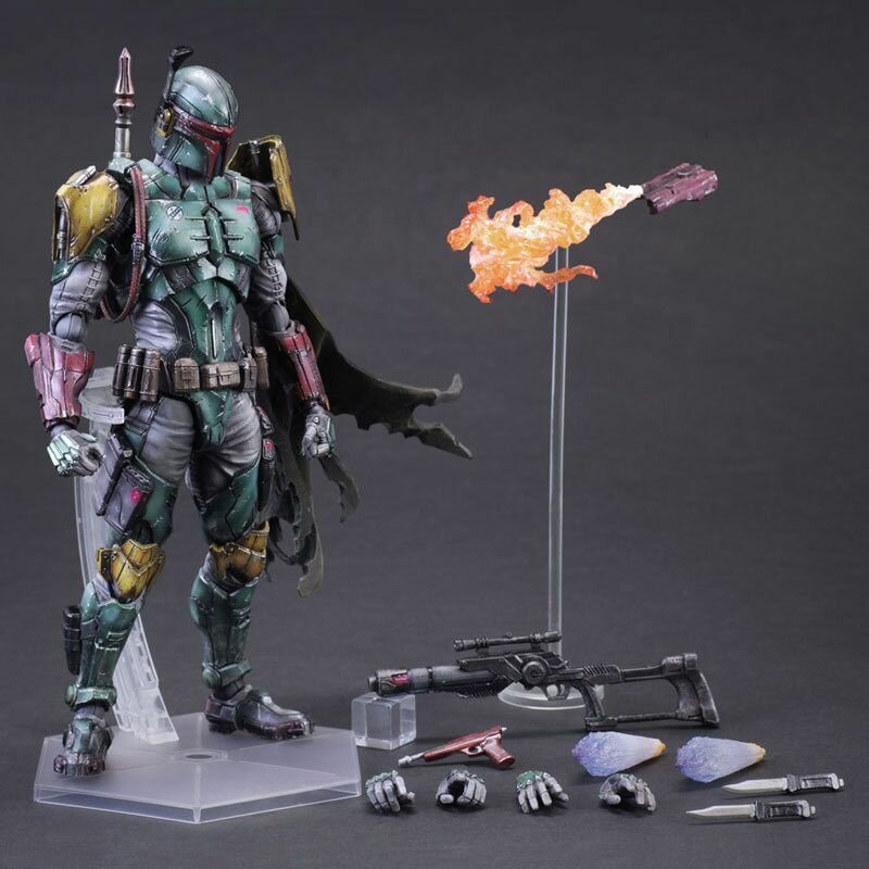 Звездные войны/ Бобы Фетта Фигурка, Boba Fett, подвижные фигурки, 27 см