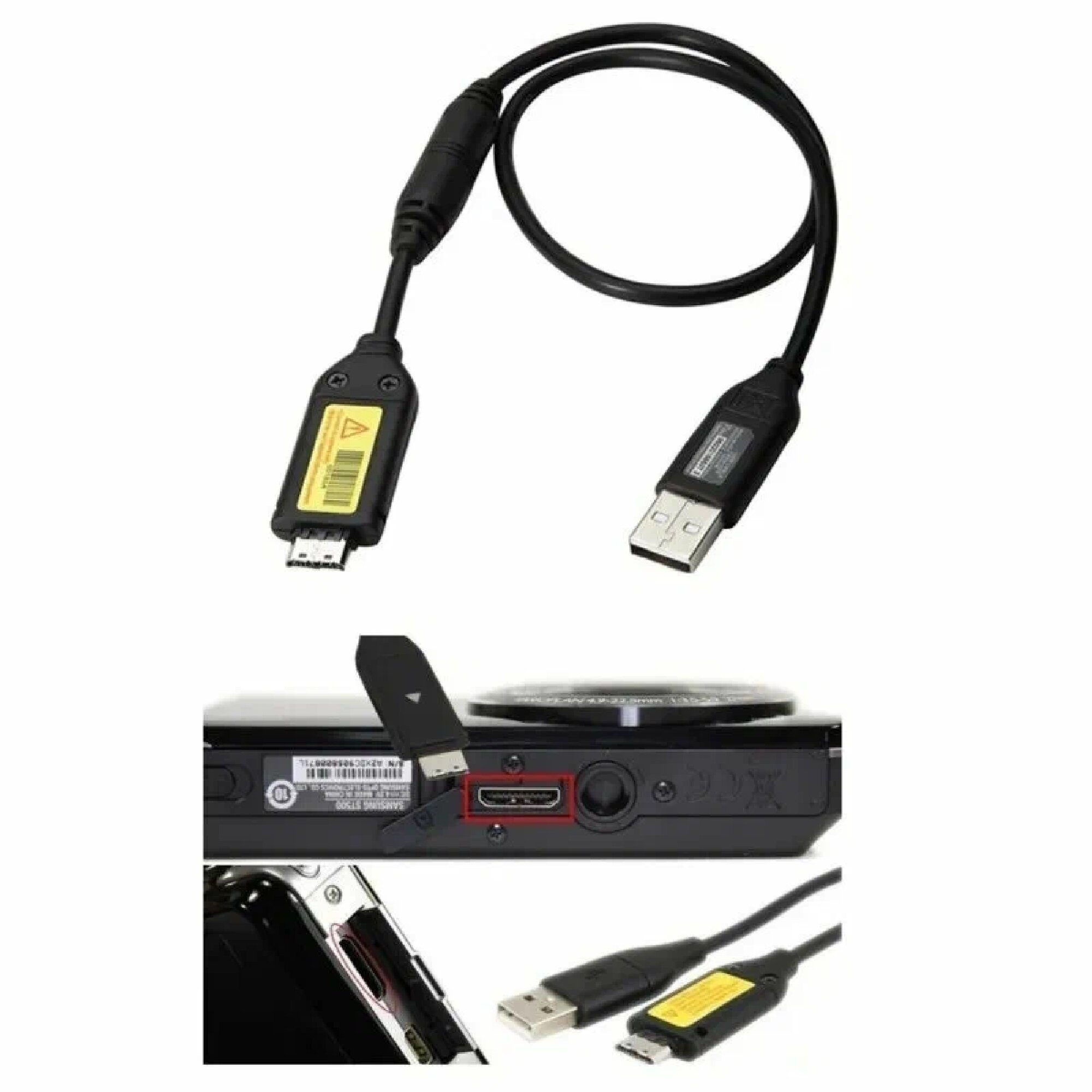 SUC-C3 С5 С7 1,5м кабели передачи данных камеры кабель для зарядки Samsung ES60 ES75 PL120 PL150 ST200