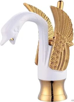 Смеситель для раковины в ванной комнате, старинный медный лебедь с одним отверстием, подходит для ванной комнаты, туалета