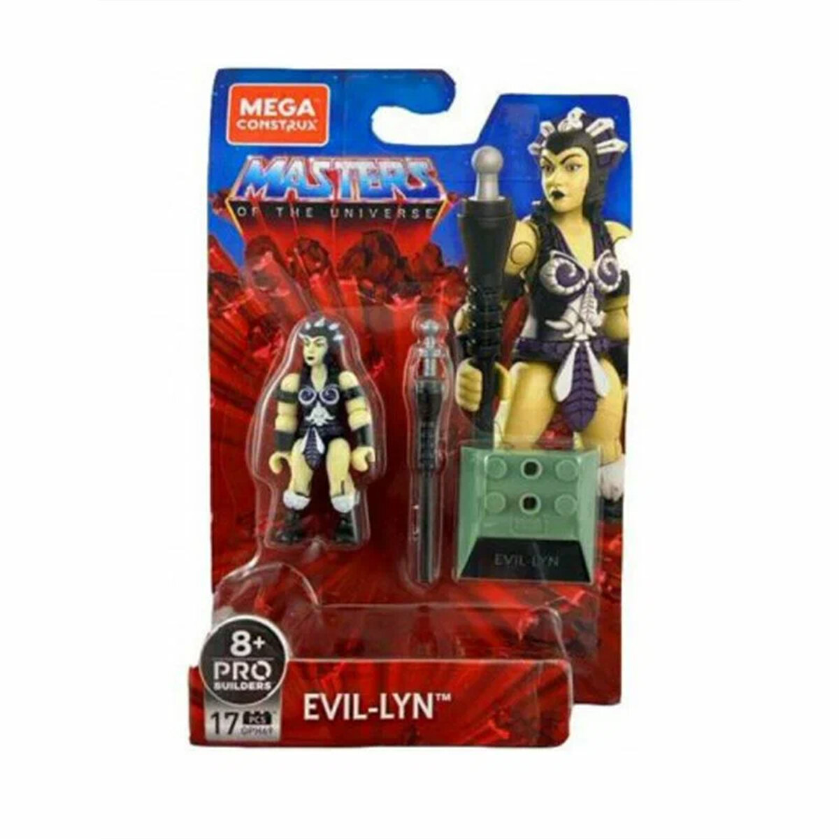 Mega Construx Masters of the Universe Evil Lyn /Коллекционная модель мини-фигурки, набор детских игрушек для мальчиков
