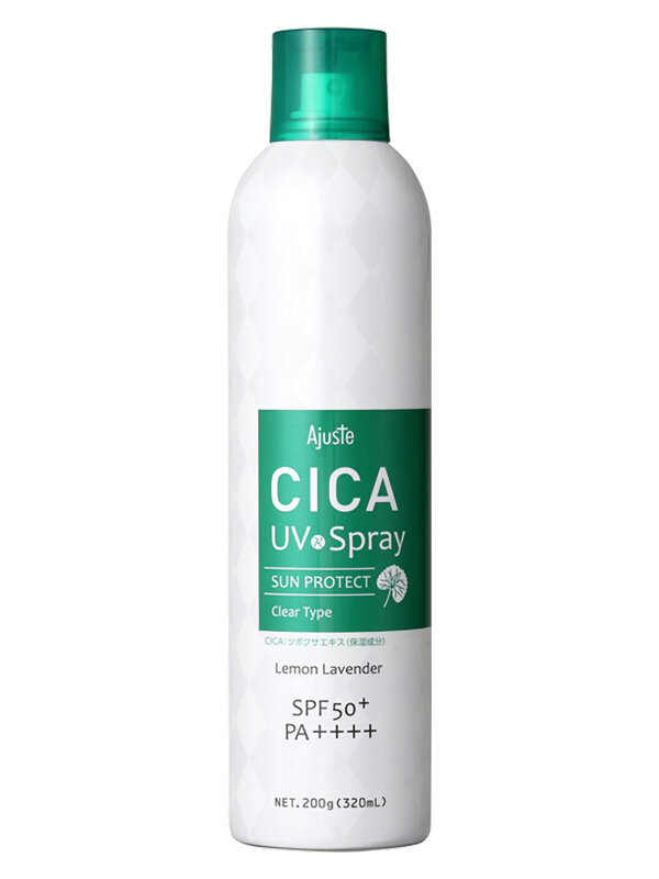 Спрей Защита от солнца с центеллой азиатской Ajuste CICA UV Spray Sun Protect Clear Type SPF 50/PA++++, 200 г