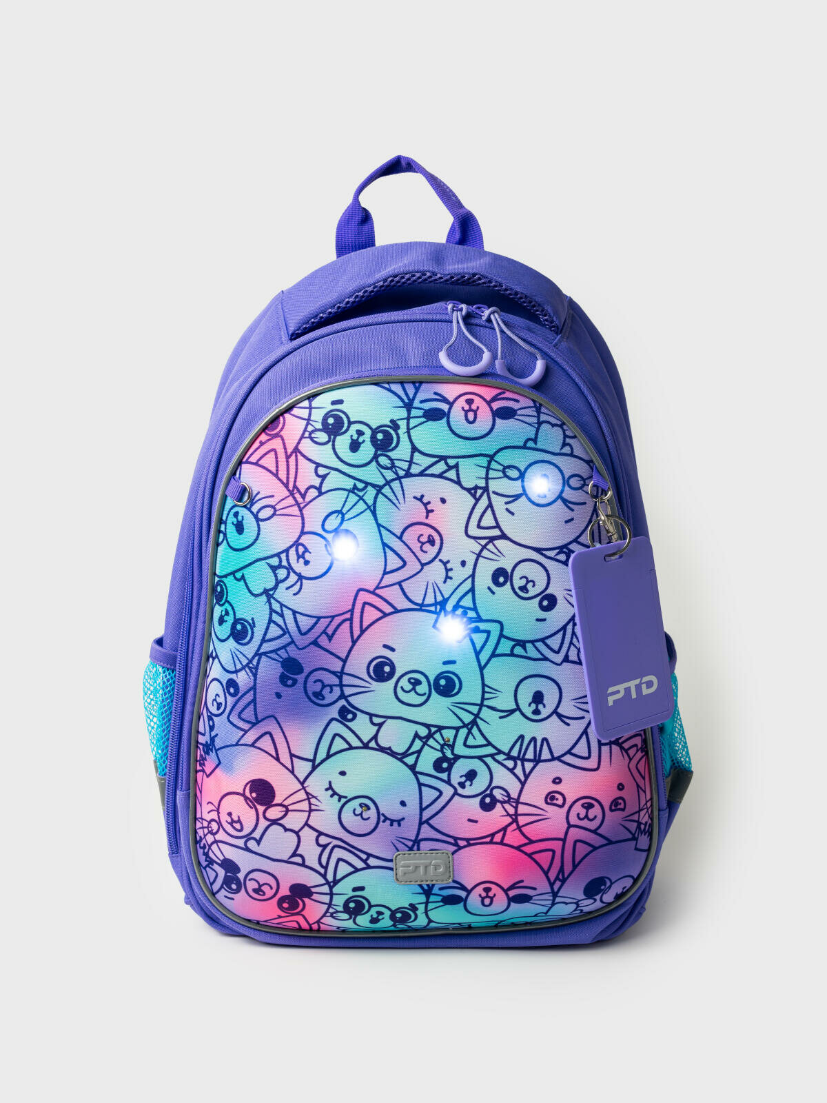 Рюкзак для девочки PlayToday, размер 30*39*19 см, голубой