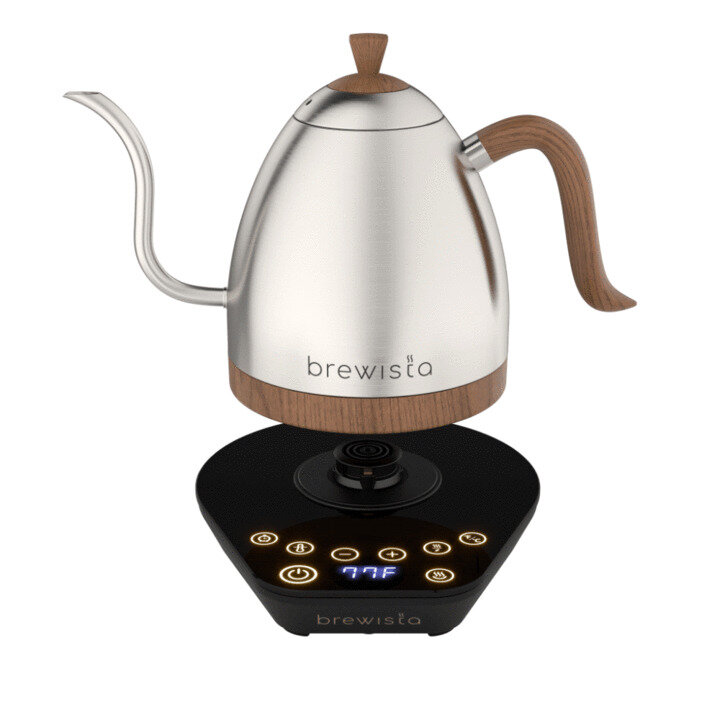Электрический чайник Brewista Artisan Gooseneck Variable, серебристый