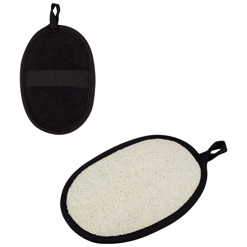 Мочалка массажная BW, 11*16 см, черный