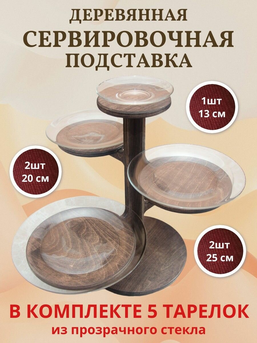 Подставка под блюдо сервировочная