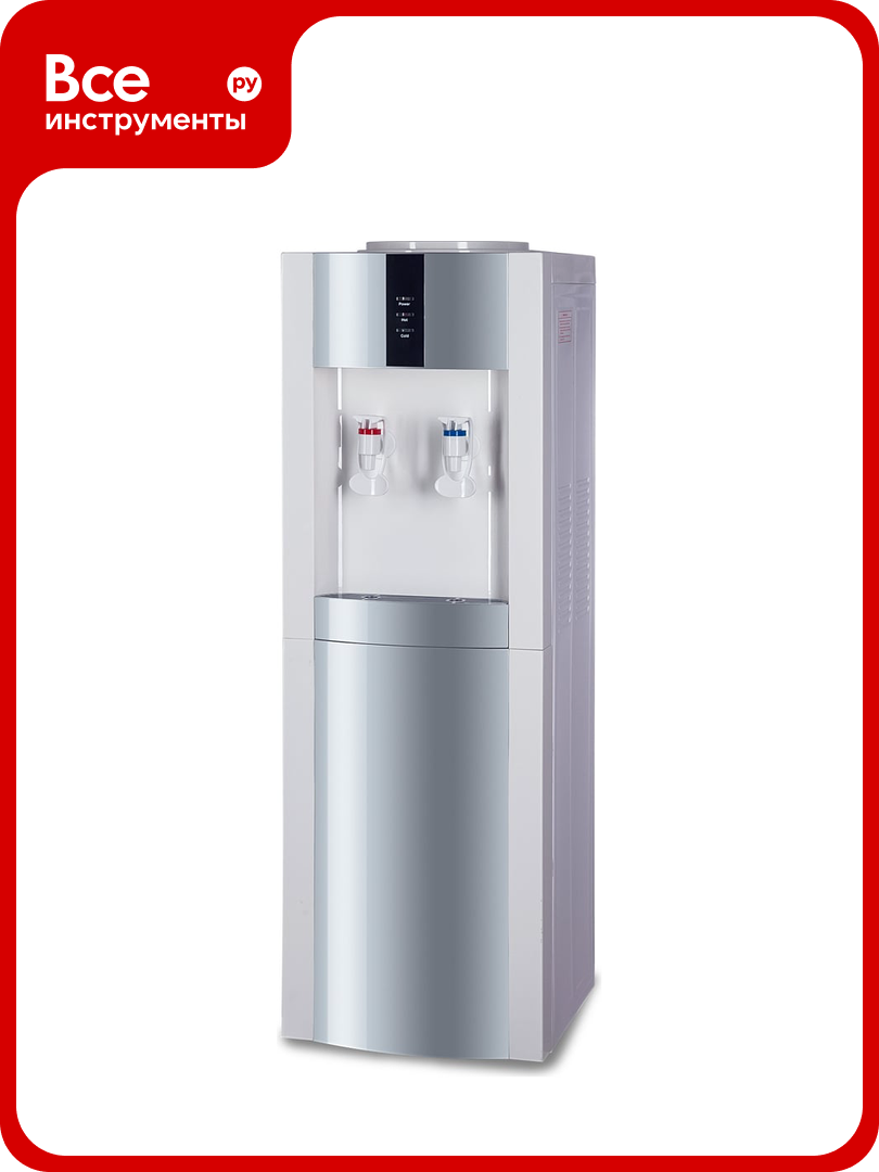 Напольный кулер ECOTRONIC V21-LE White-silver электронное охлаждение 7215