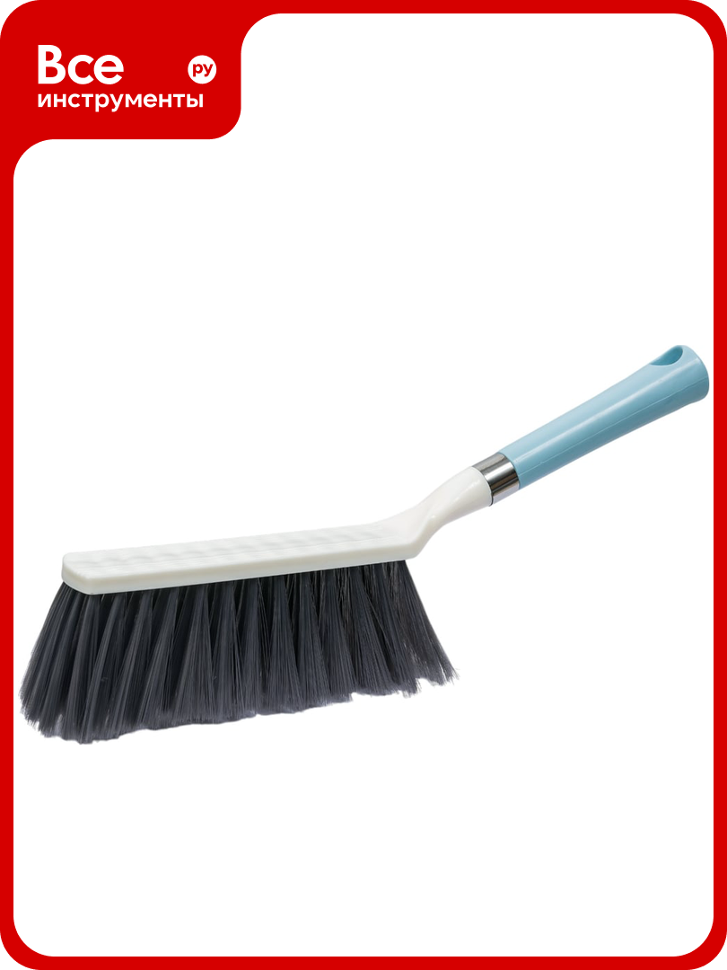 Щетка-сметка, PERFECTO, для уборки PERFECTO LINEA Klinko 5-рядная, голубая лагуна 43-300161, сухой и влажной уборки