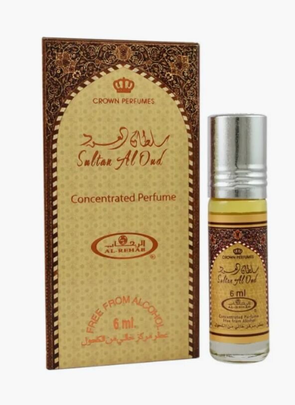 Al Rehab Парфюмерное масло SULTAN AL OUD, 6 мл