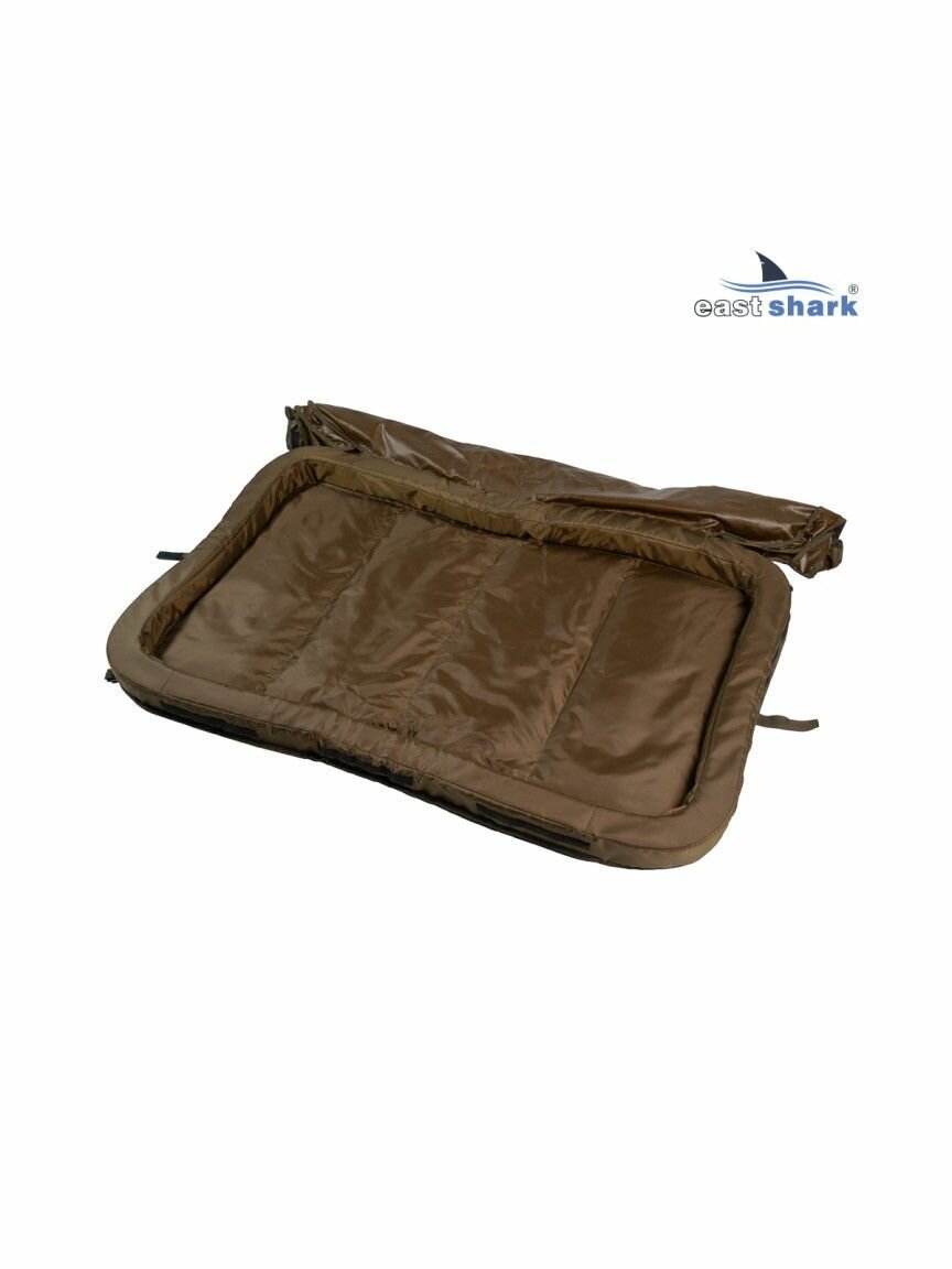 Мат-сумка для рыбы EastShark 125х80 см коричневый