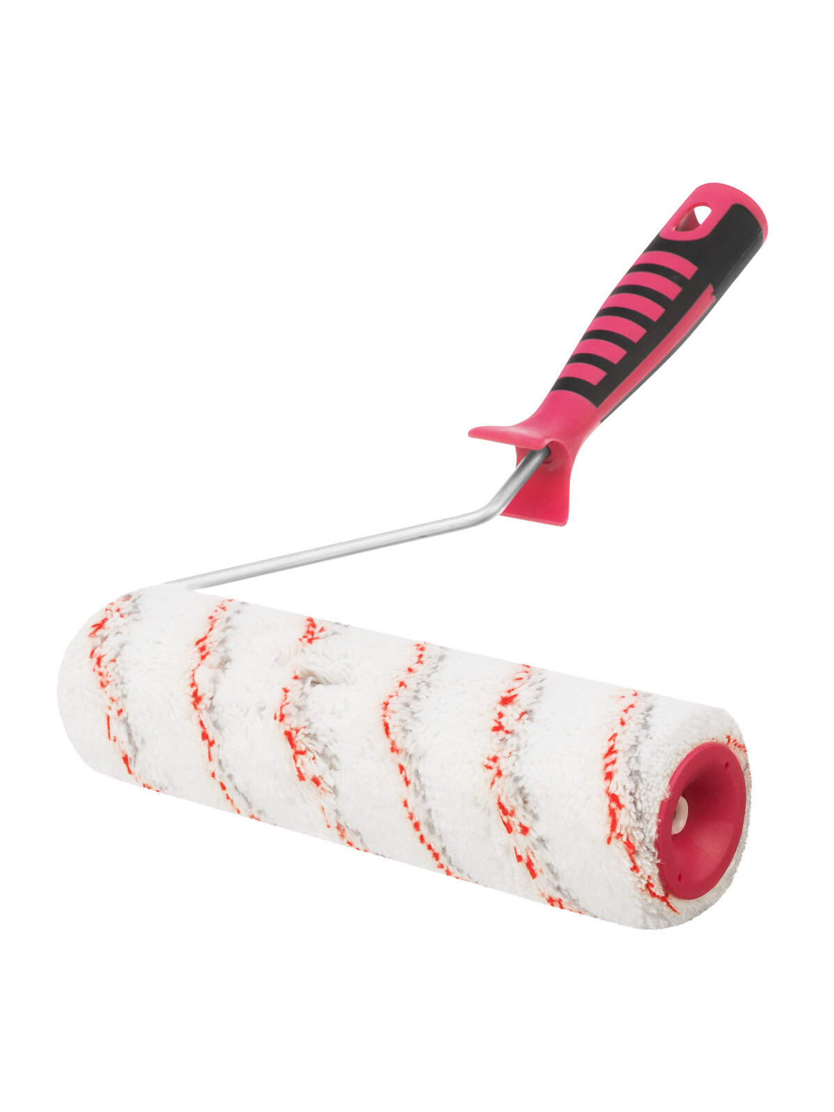 Валик малярный с ручкой Matrix Нейлон, 250 х 48 х 6 мм, ворс 18 мм, 80653