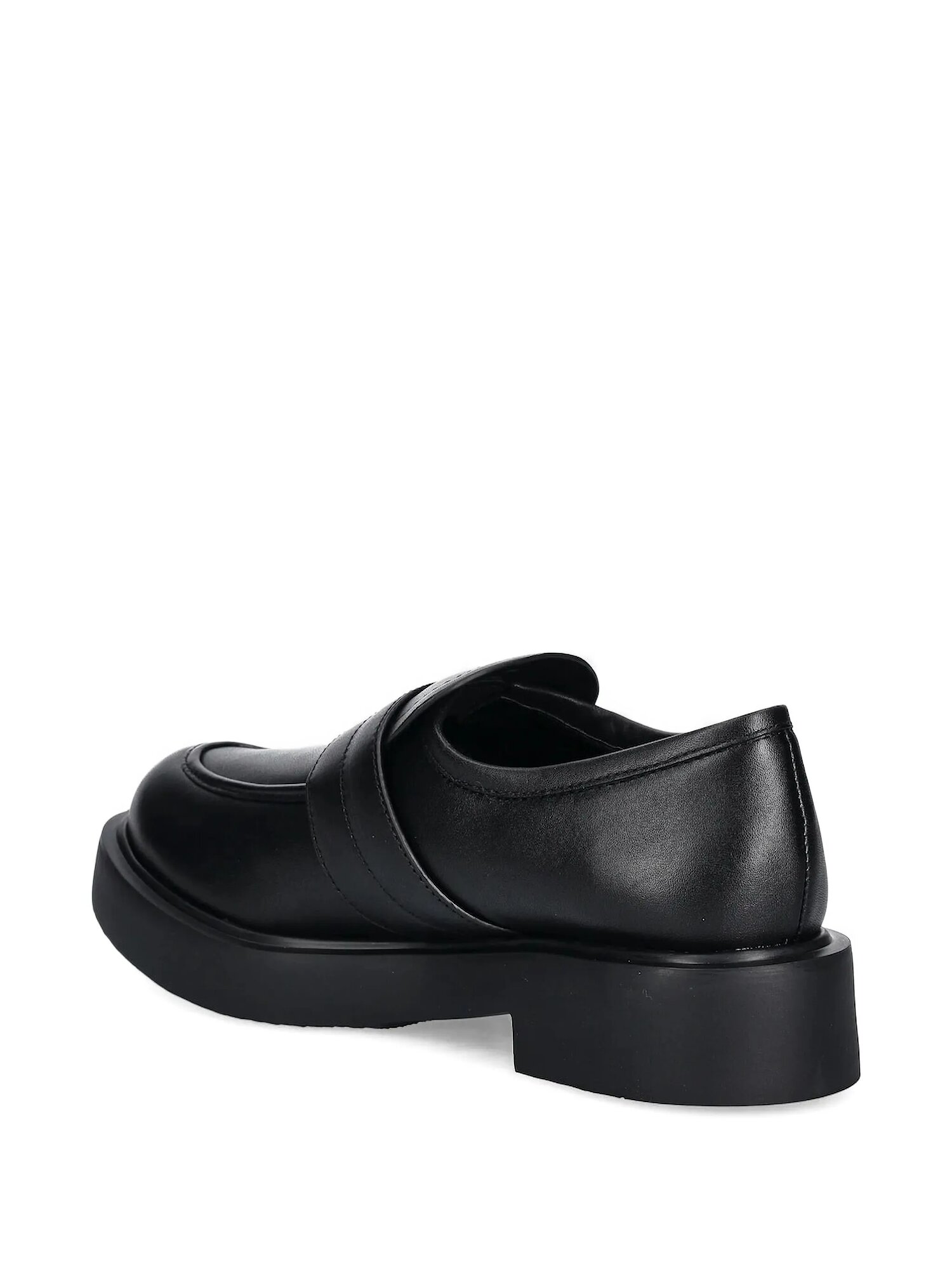 Лоферы LOVE MOSCHINO Buckle loafers, размер 40, black/black — фото 1